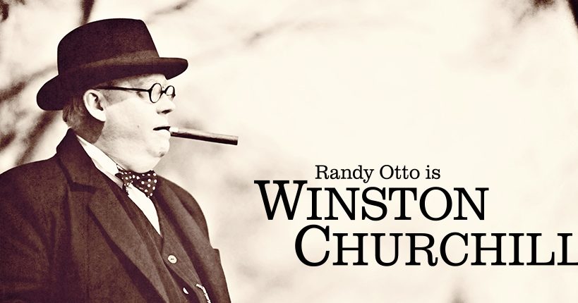 Randy Otto is Winston Churchill: The Blitz | Fox Cities CVB