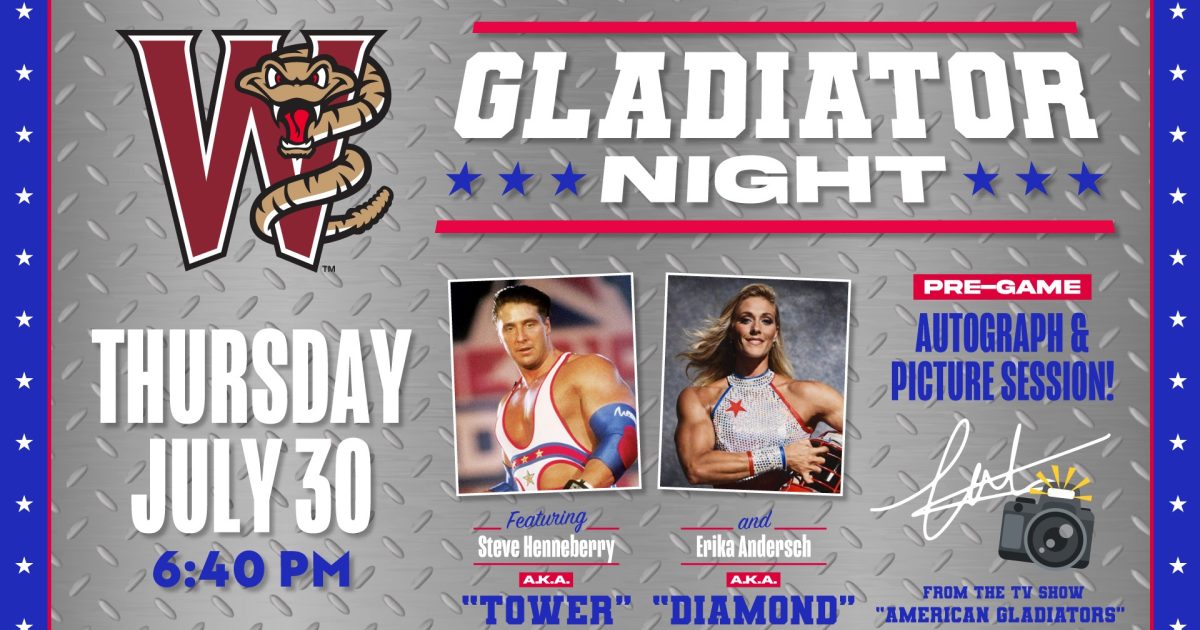 Gladiator Night with Steve Henneberry & Erika Andersch Appearance | Fox ...